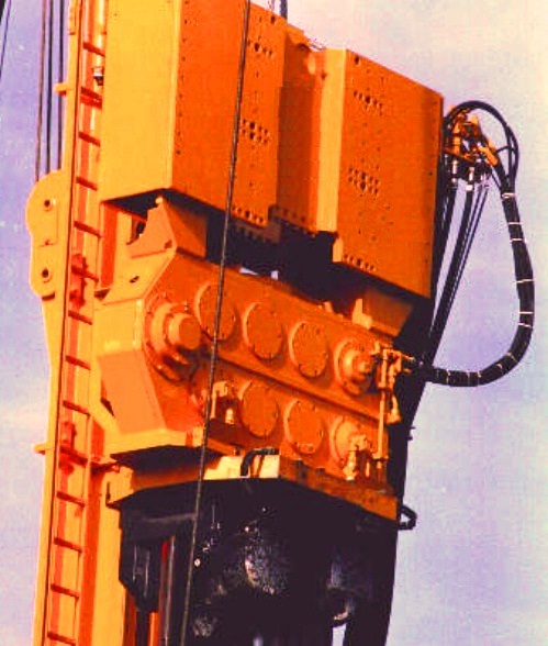 Different types of pile hammer for pile foundation