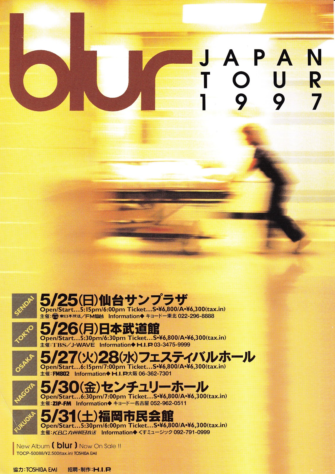 Sight and Sound: BLUR IN TOKYO