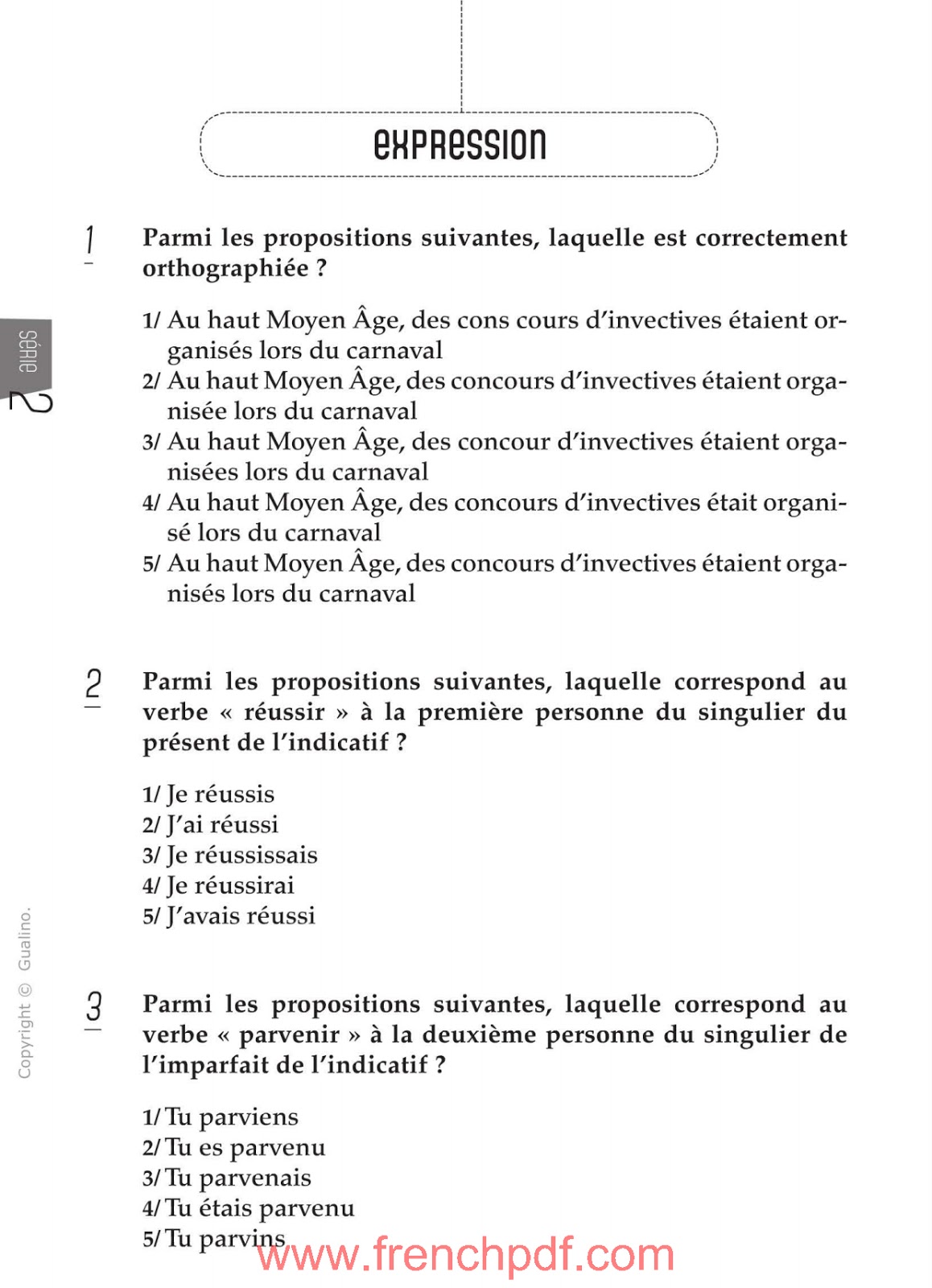 200 questions de compréhension et expression écrite en français ...