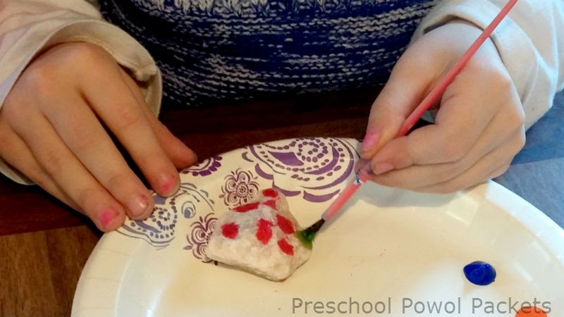 Preschool Craft: Rock Painting! | Preschool Powol Packets