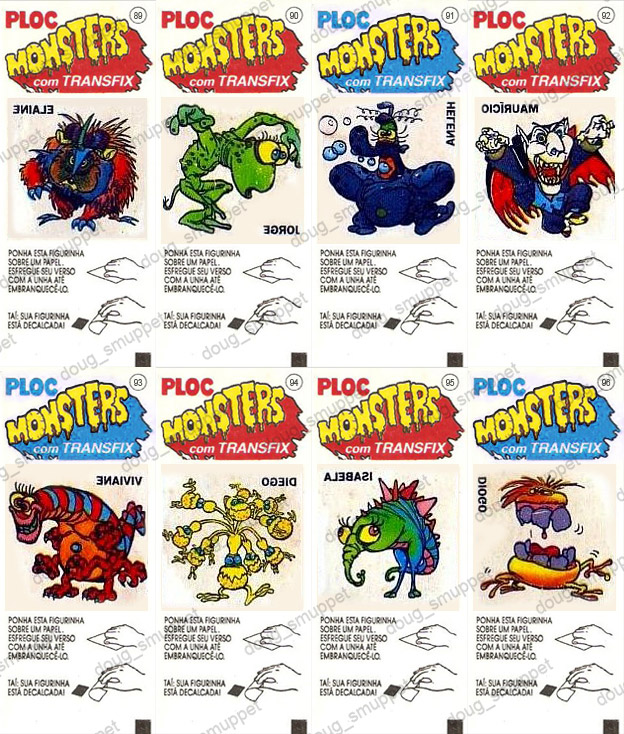 Coleções Ping Pong Ploc: Ploc Monsters com Transfix