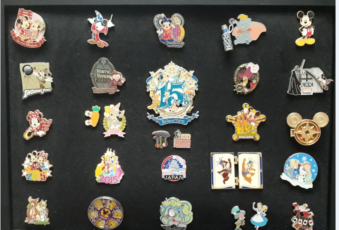 Disney Pins from around the World