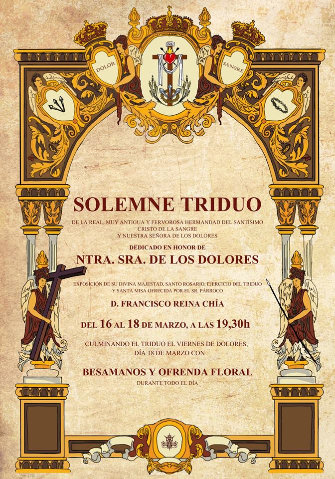 Pasión y Glorias de Écija: Cultos en la Hermandad de la Sangre durante ... Pasión y Glorias de Écija: Cultos en la Hermandad de la Sangre durante ...