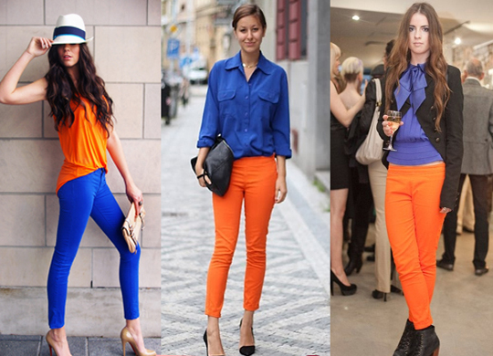 Projeto Diva!: AZUL E LARANJA: AS CORES DO VERÃO. HOJE EU VIM ASSIM (24 ...