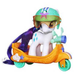 My Little Pony Pony Scooter Friends Rarity Brushable Pony | MLP Merch