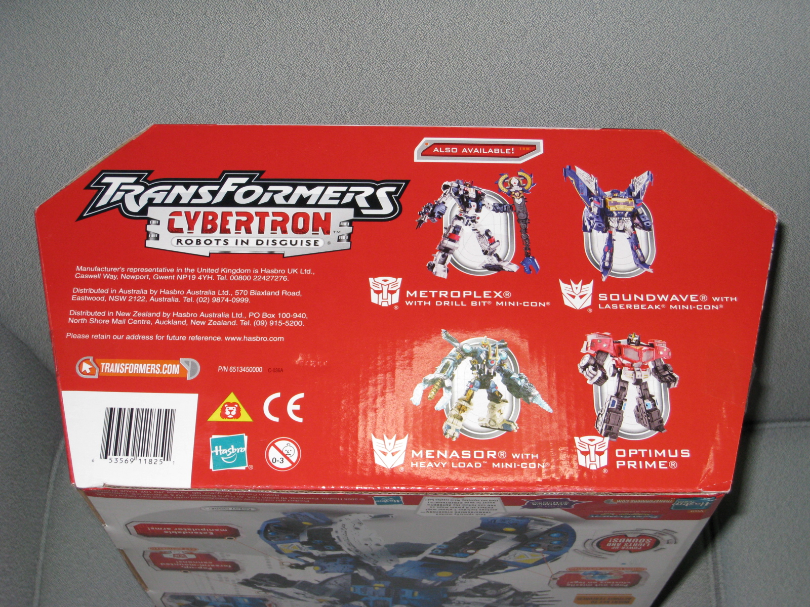 Freezm80's Toyz: TRANSFORMERS CYBERTRON PRIMUS WITH UNICRON HEAD