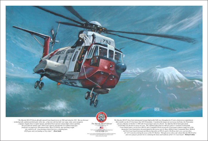 Four Bees: USCG Sikorsy, H-3 Pelican Helicopters, USCG Air Station ...