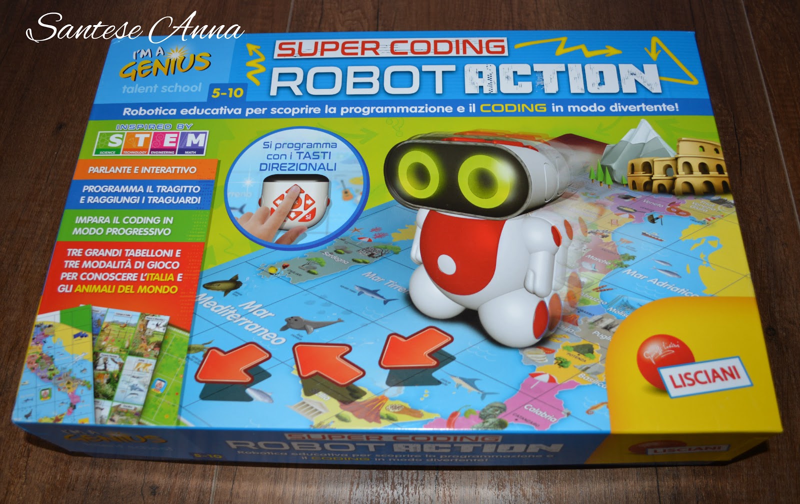 La Creatività di Anna!!!: I'M A GENIUS SUPER CODING ROBOT ACTION LISCIANI