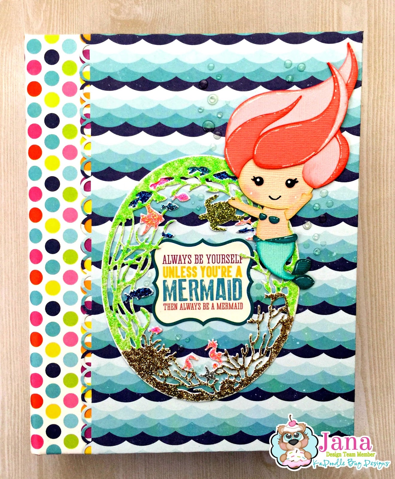 CHB Creations: Mermaid Mini Album Cover