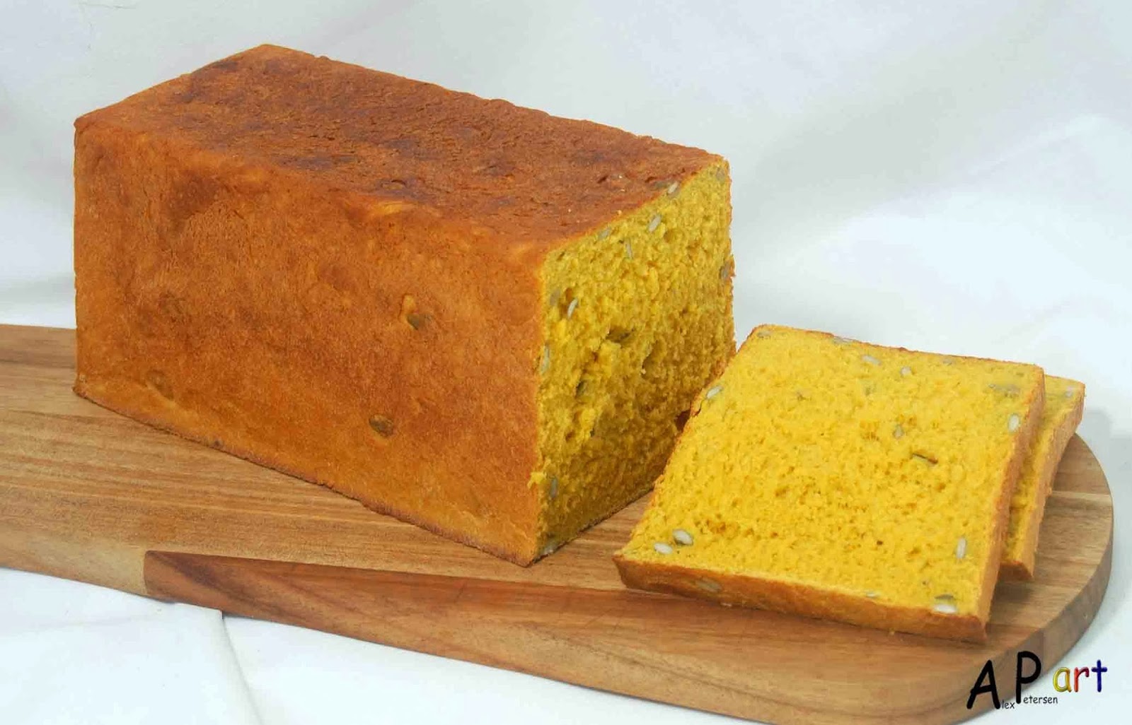 Alex the Contemporary Culinarian: Pumpkin and Pepita Square Bread