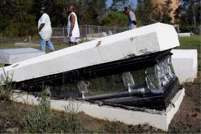 Floating Caskets: When Cemeteries Flood