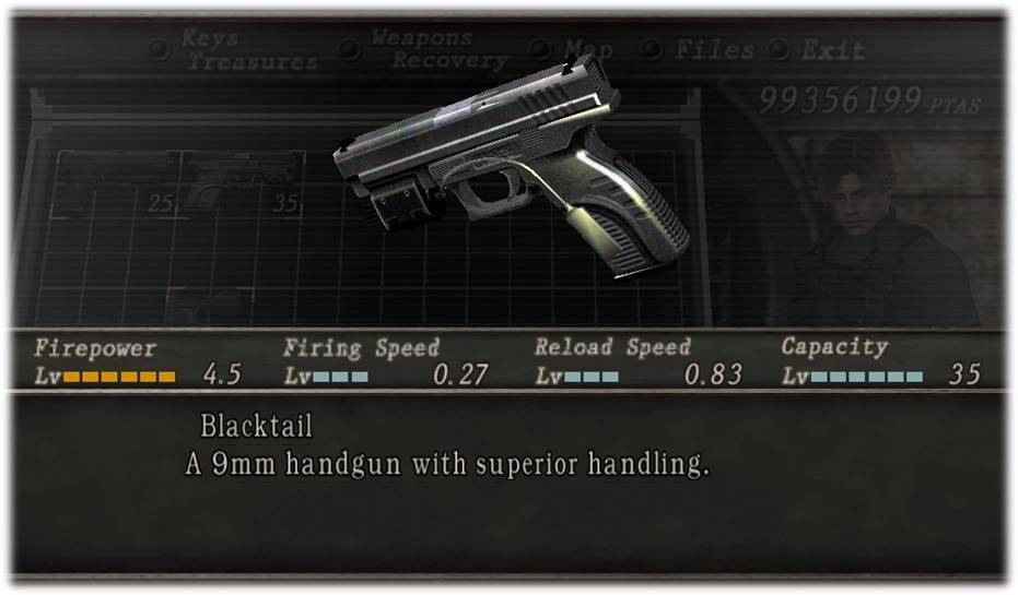 RESIDEN EVIL 4: TYPE OF WEAPON HAND GUNS IN RESIDENT EVIL 4 AND ...