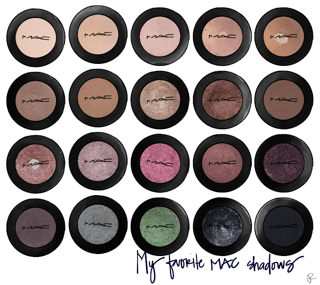 Watercolor Kisses: Top M.A.C Shadows