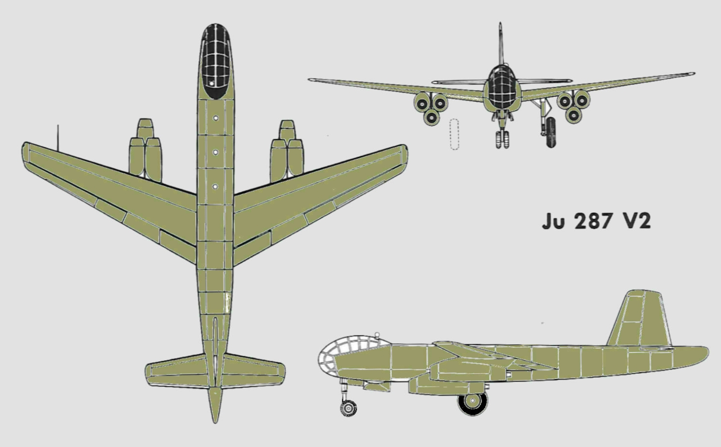 Le Junkers Ju-287.