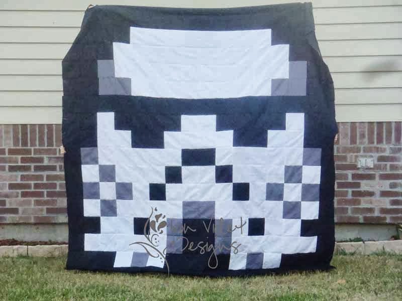 Iron Violet Designs: Storm Trooper Quilt