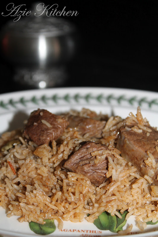 Saudi Beef Kabsa Untuk Hidangan Brunch - Azie Kitchen