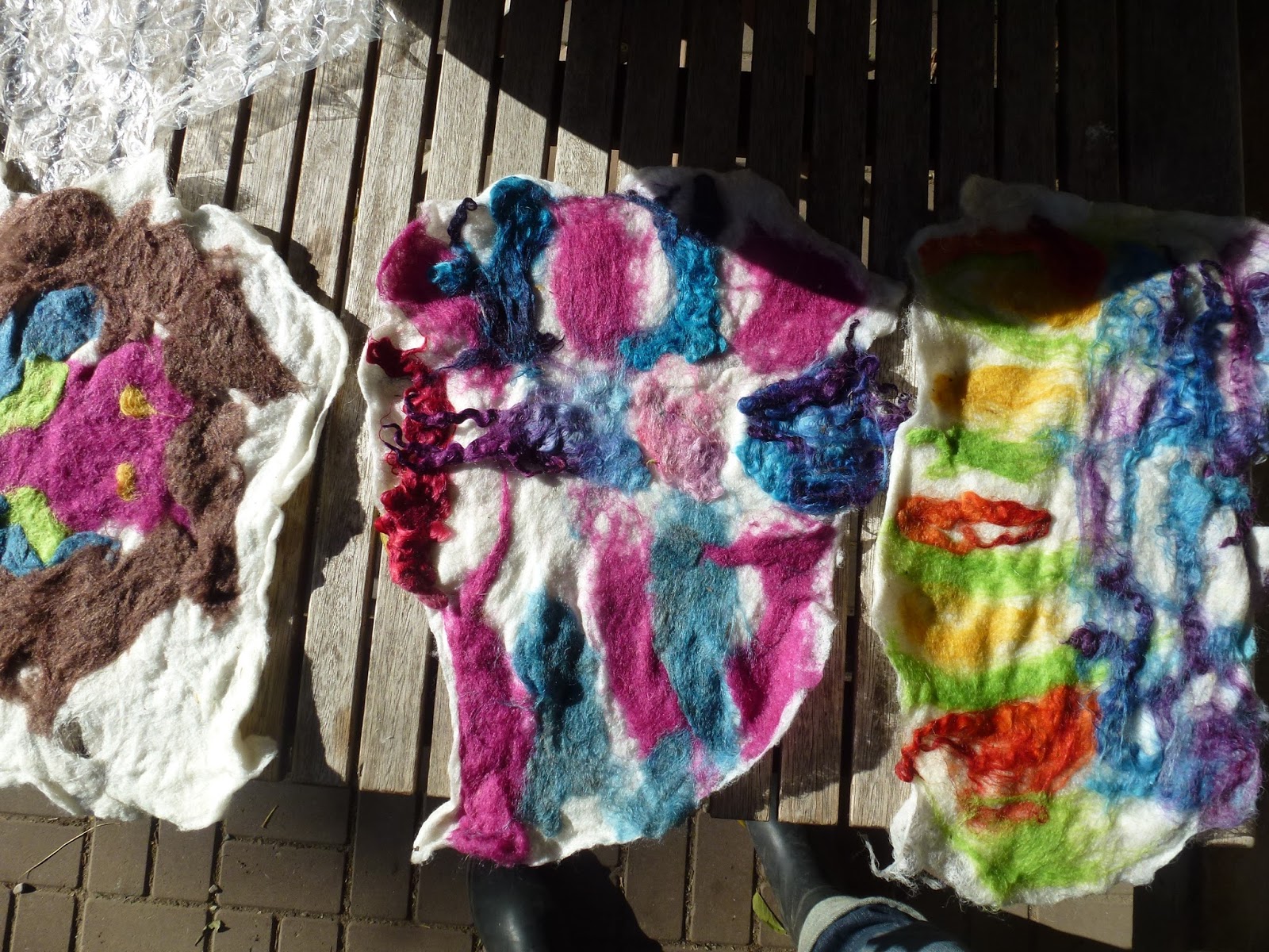 Little City Farm: Waldorf-inspired art classes for kids: wool felting