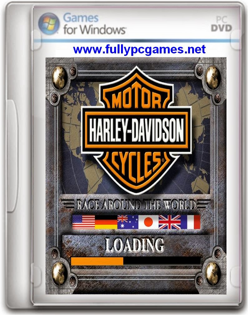 pc game console: Harley Davidson Race Around The World Game