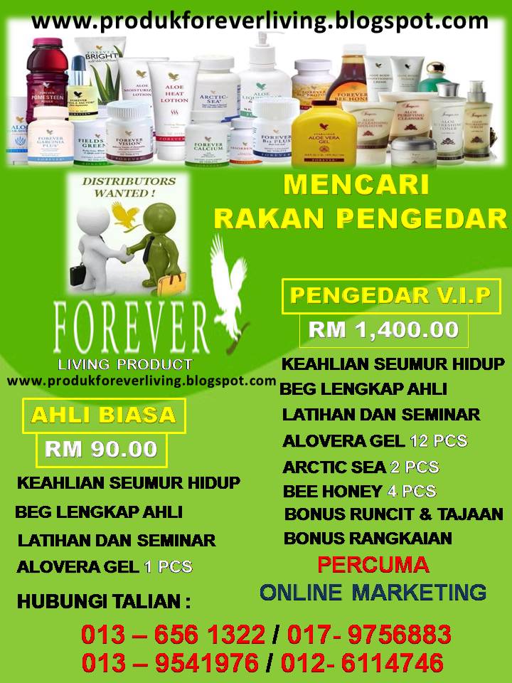 PRODUK FOREVER LIVING: SIDE INCOME FOREVER LIVING PRODUCTS