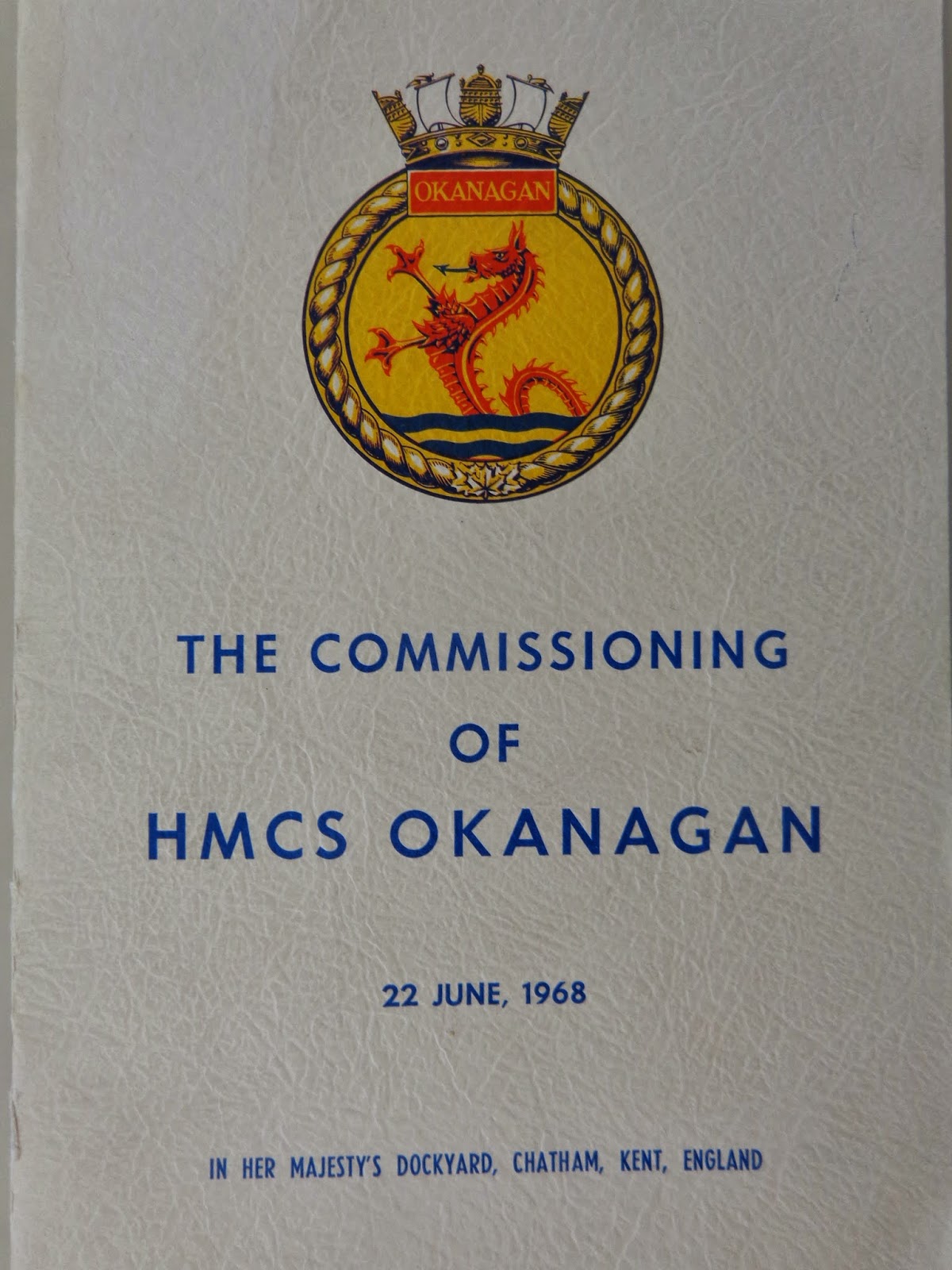 Forces with History -- Official Blog of Robert W Mackay: HMCS Okanagan ...