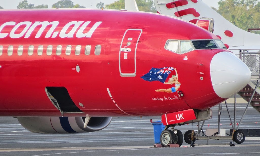 Central Queensland Plane Spotting: A Rare Sight with One of the Two ...