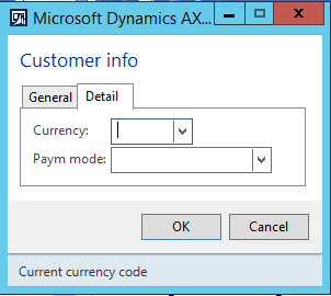 Microsoft dynamics Ax, D365 F& O: Simple dialog creation in Ax 2012
