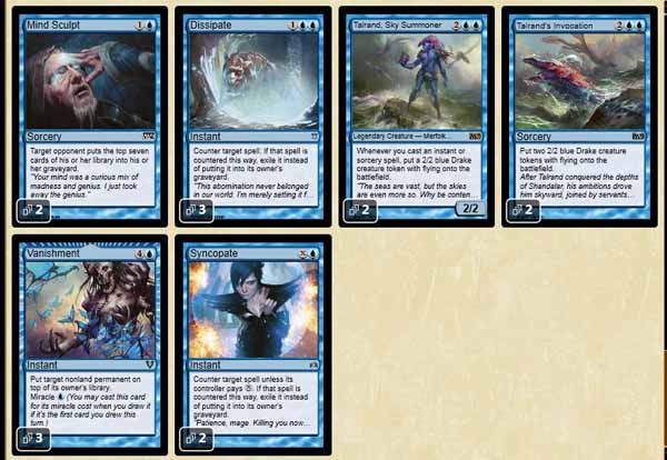 Magic the Gathering Adventures: Mono Blue in Gatecrash Standard