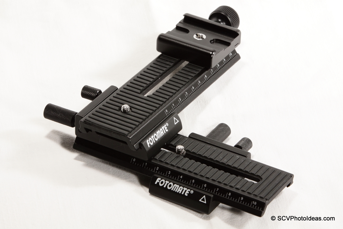 S.C.V. Photography Ideas: Fotomate LP-01 Geared Macro Rail Review