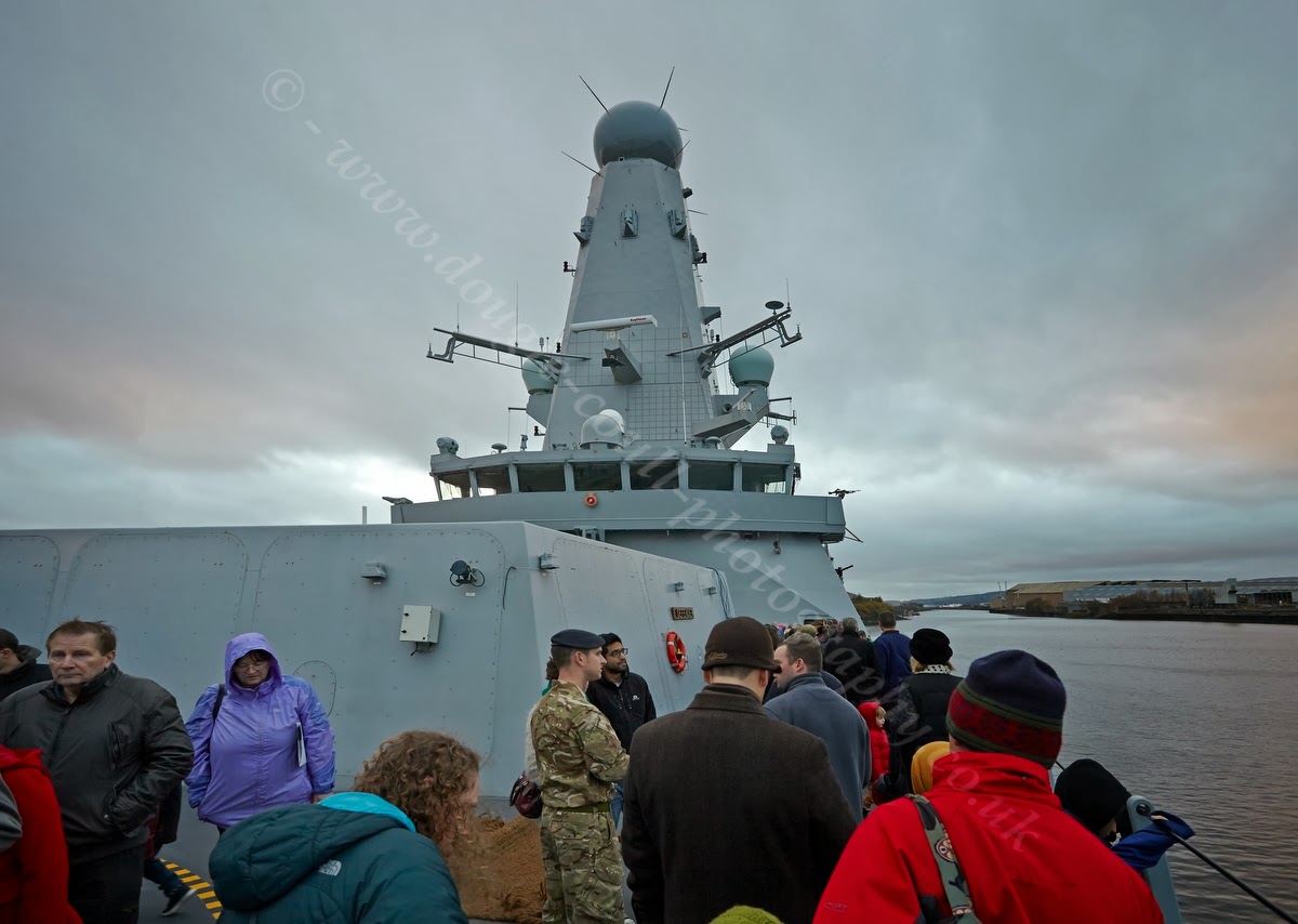 Dougie Coull Photography: HMS Defender - Glasgow Open Day
