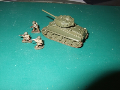 10mm Wargaming: Sherman's M4A3 from Lancer Miniatures