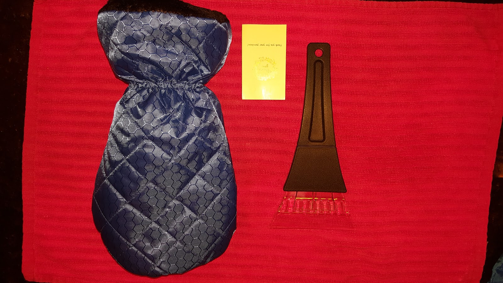 My Product Reviews and Thoughts: Ice Scraper Mitt For Car Windshield ...