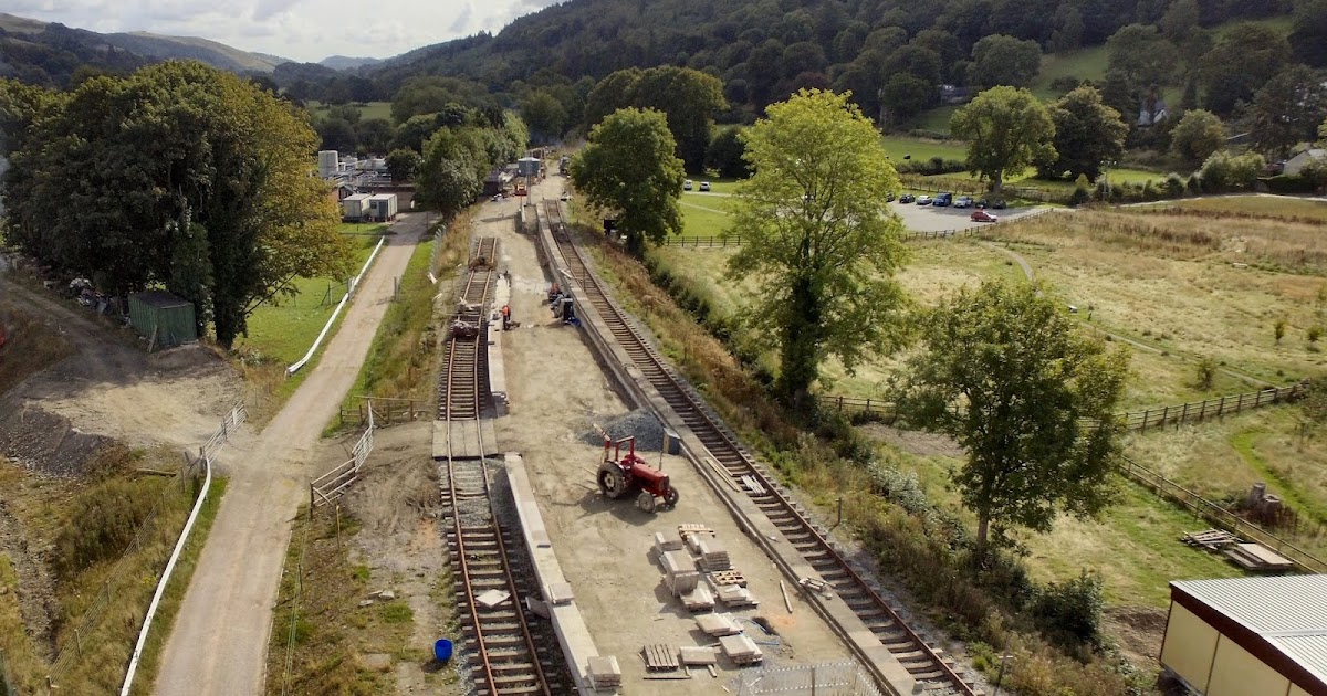 Llanblogger - contact llanblogger@gmail.com: Aerial view of Corwen rail ...