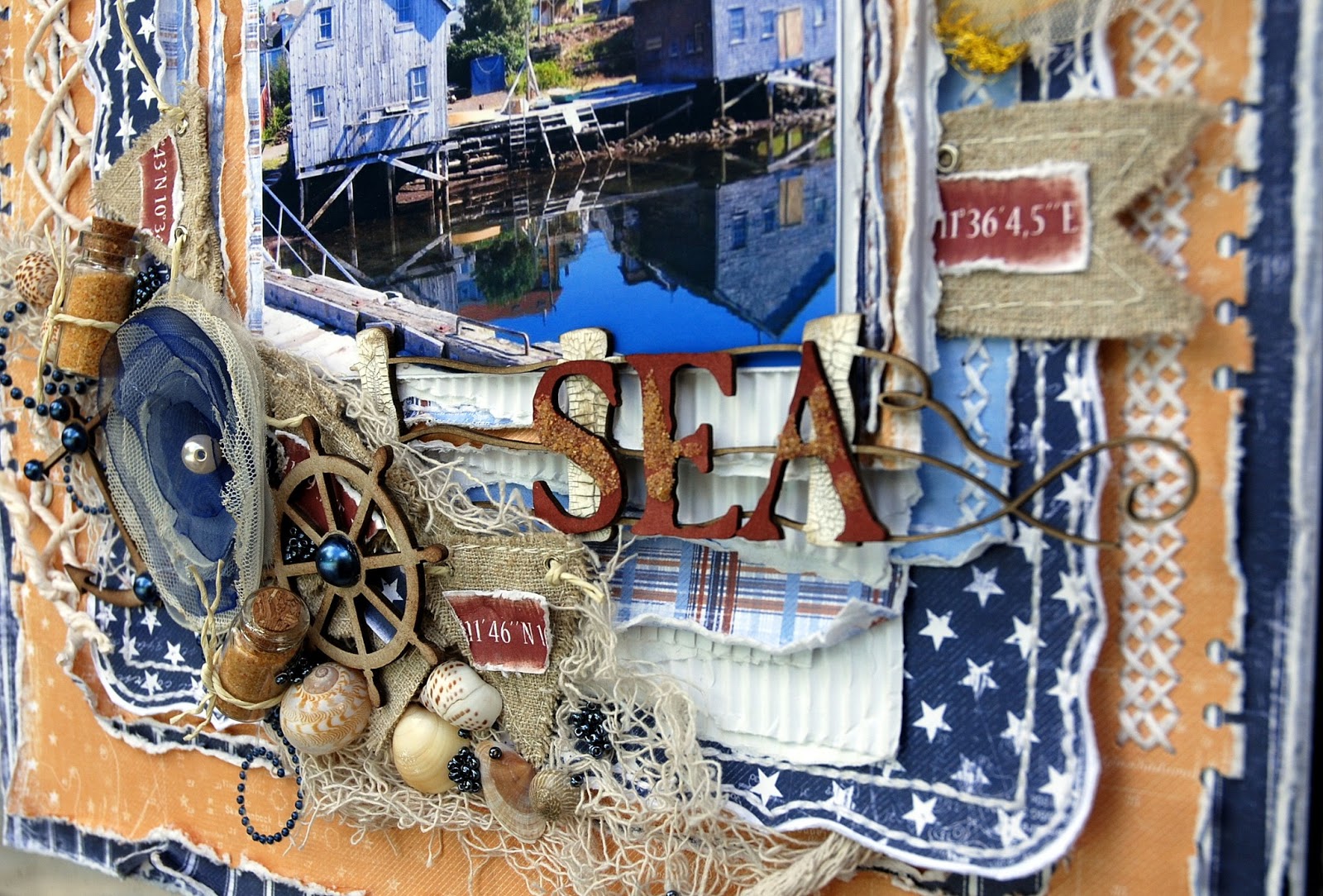 Life's little Embellishments: Life by the Sea****Maja Design July Mood ...