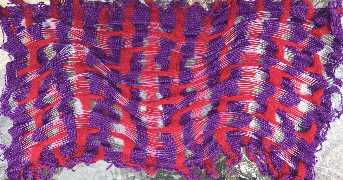 Random Acts of Color: Fishing Line, Gold Gimp, and Wool/Lycra: What a ...