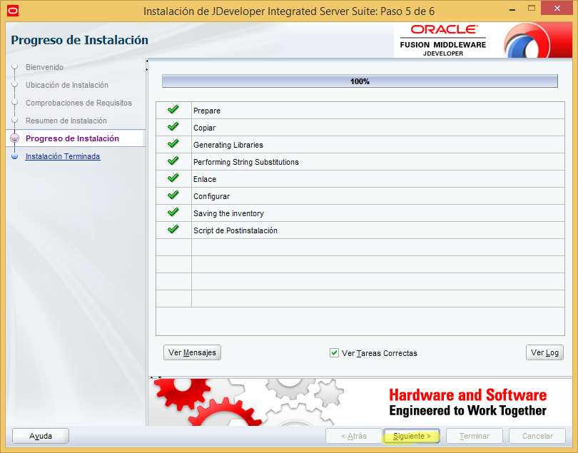 Aprendiendo ADF: Instalación de Oracle JDeveloper 12g (12.2.1.0.0)