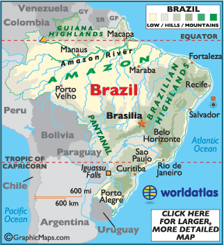 H Block Geography Class: Brazil Five Themes