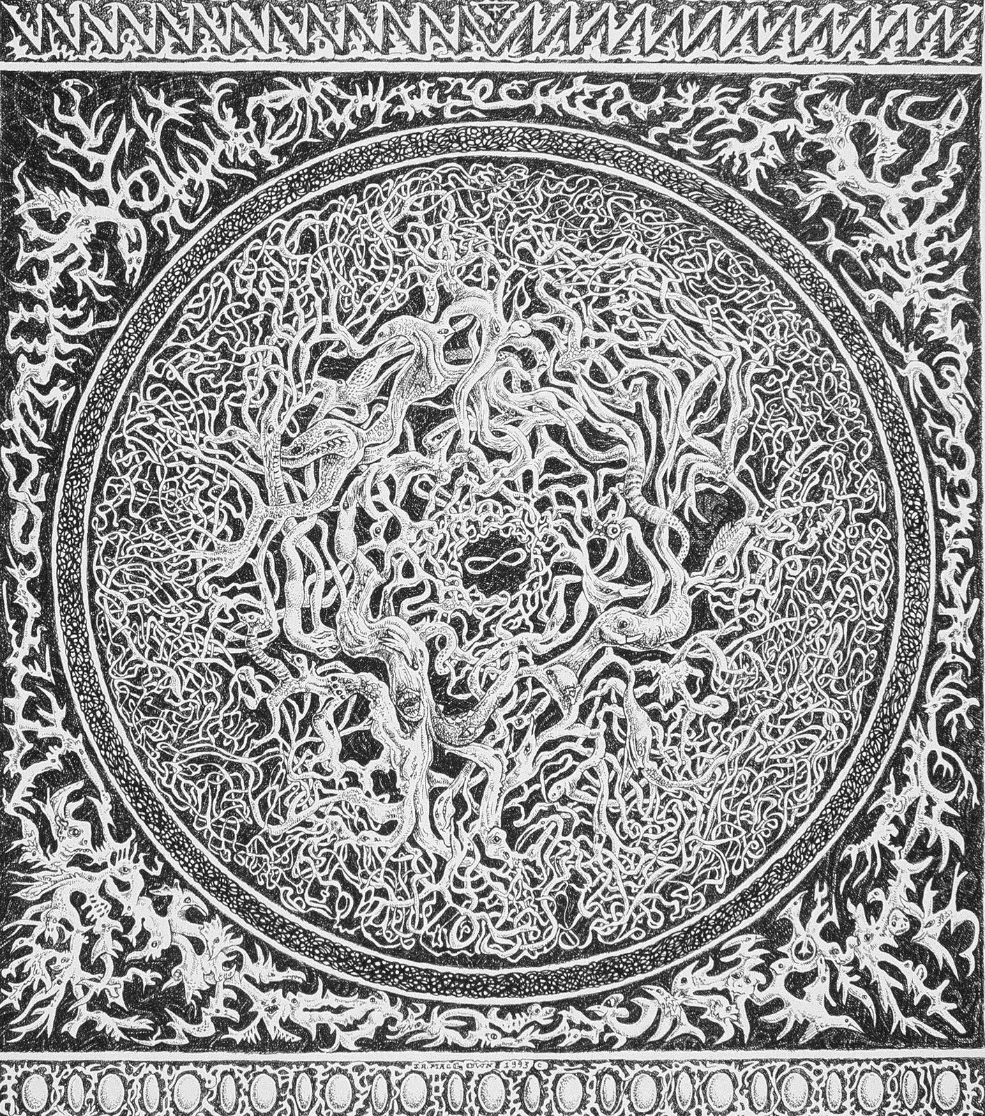 Joe MacGown's Art Blog: Surreal- Pen drawings