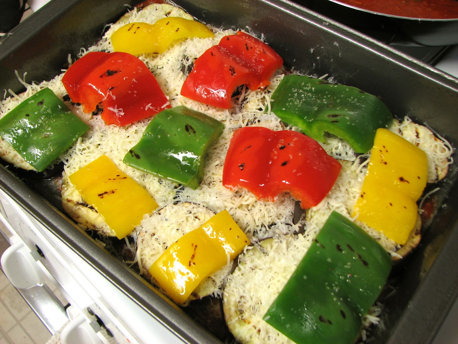 Delectably Mine: Vegetable Parmesan