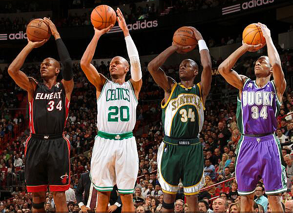 BA-LON-CES-TO: Los mejores números 34 de la historia de la NBA