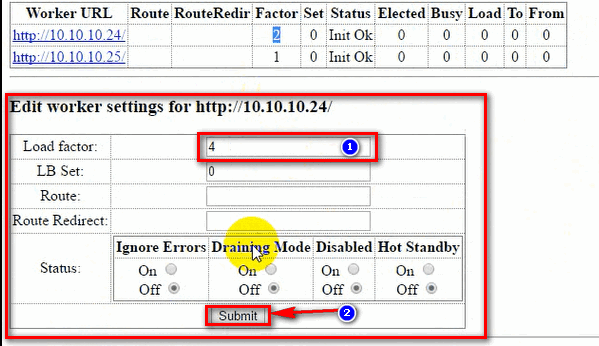 Lab 8.11. [CentOS7] Web Server (Apache) : Load Balancer Manager - Yord's Note