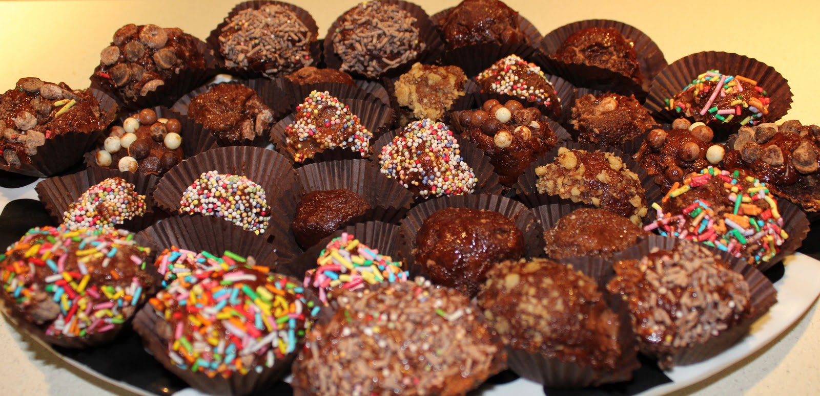 Mi puchero: Trufas de pocholate o en esta vida hay que saber hacer de todo