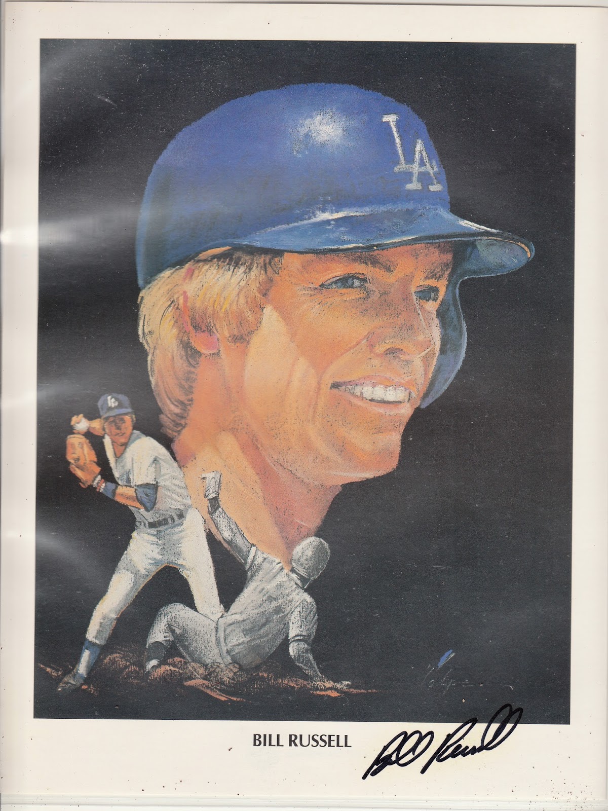 Dodgers Blue Heaven: 1982 Union Oil Dodger Player Portraits - The ...