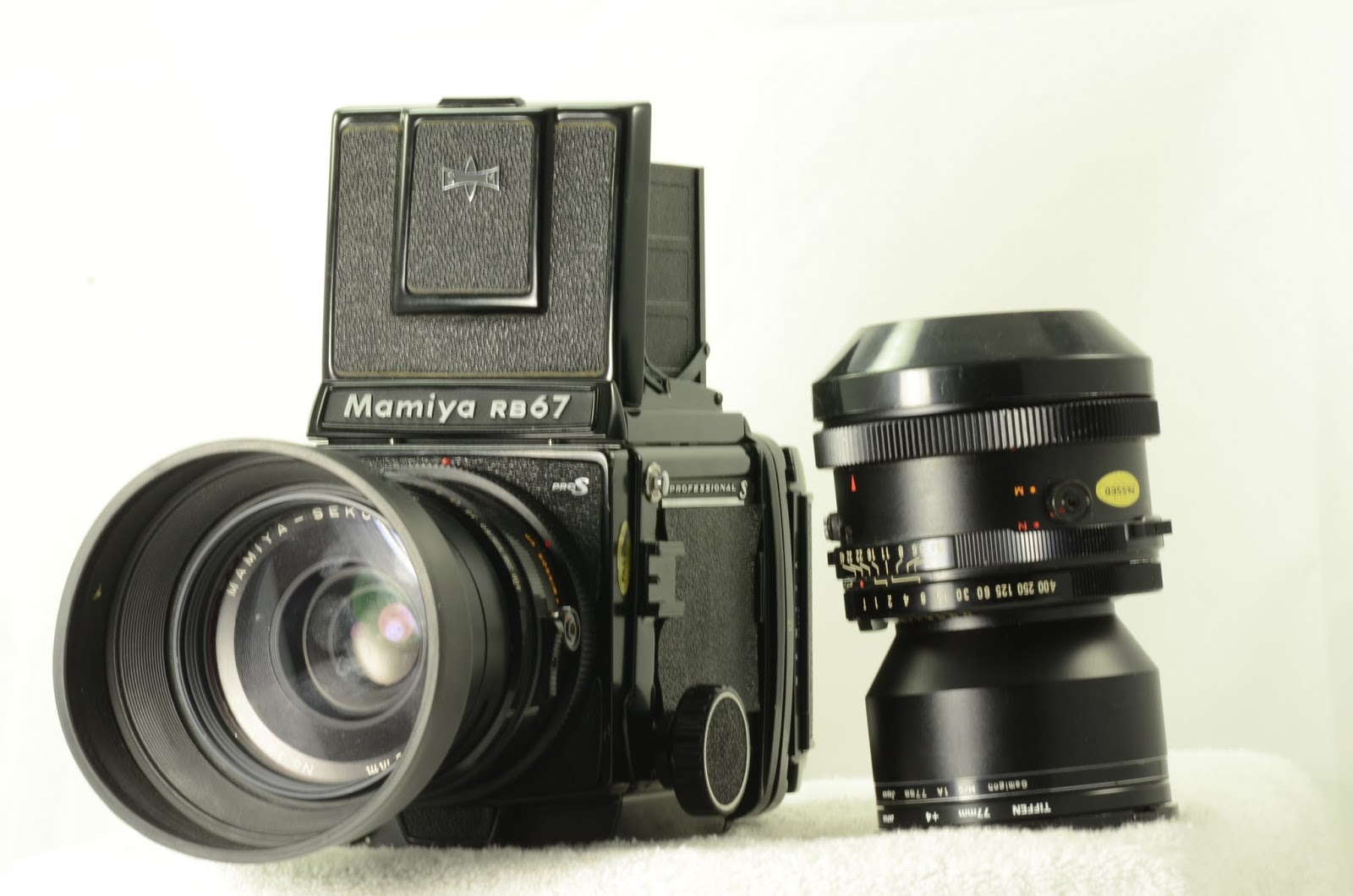 Vintage Camera House: Mamiya RB 67 Pro S Kit with 2 Lenses