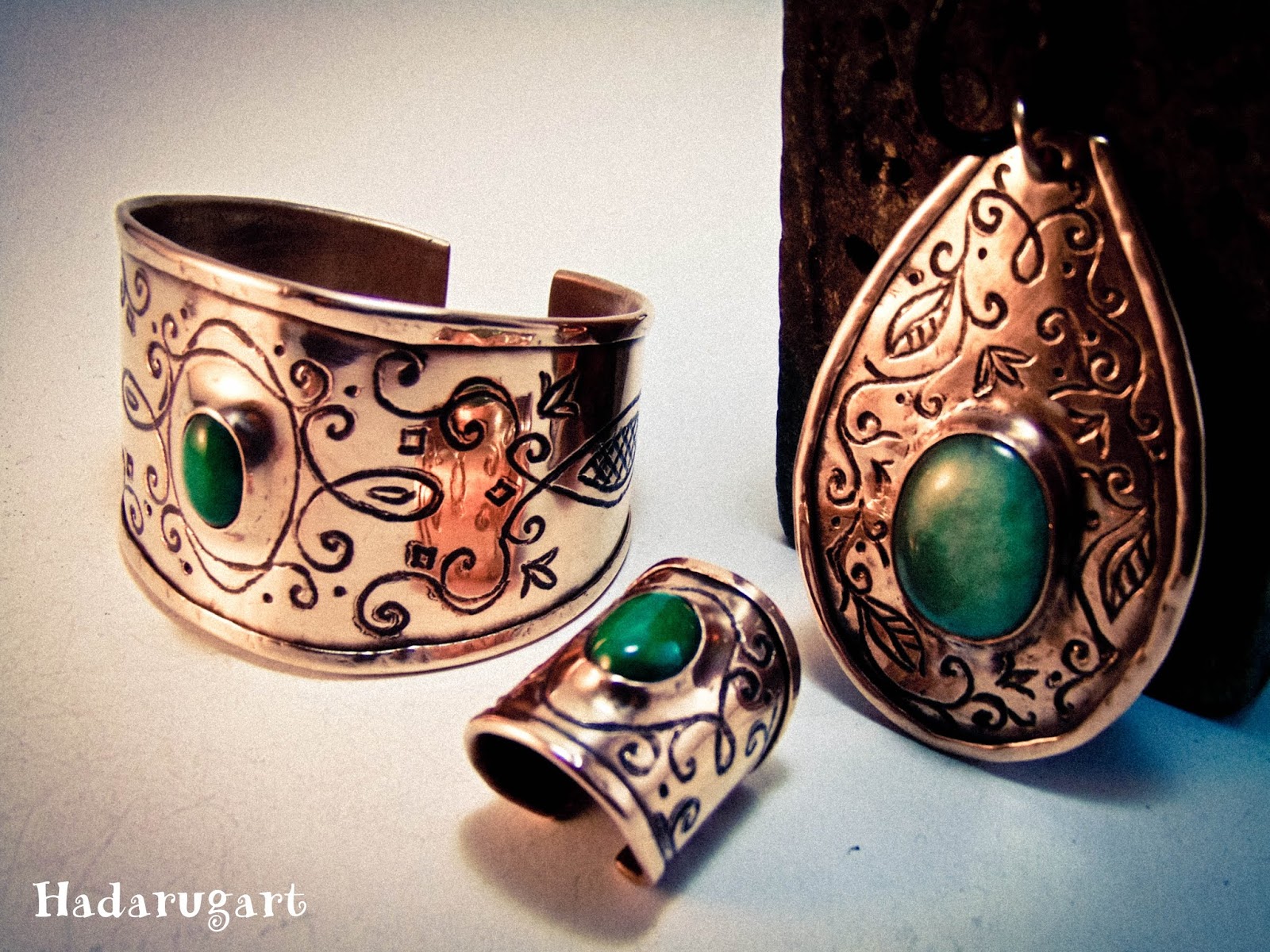 Bijuterii handmade din cupru