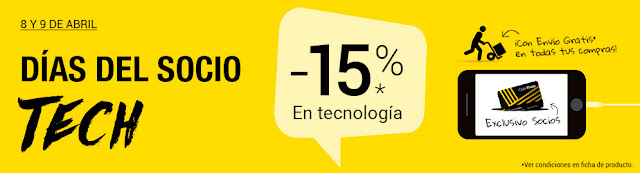 Top 5 ofertas "Días del Socio Tech" de Fnac.es