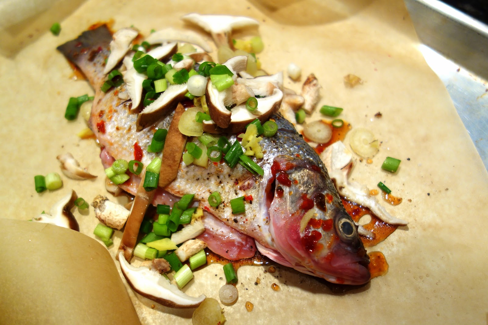 Fresh Local and Best: Asian-Style Steamed Fish with Ginger and Scallions