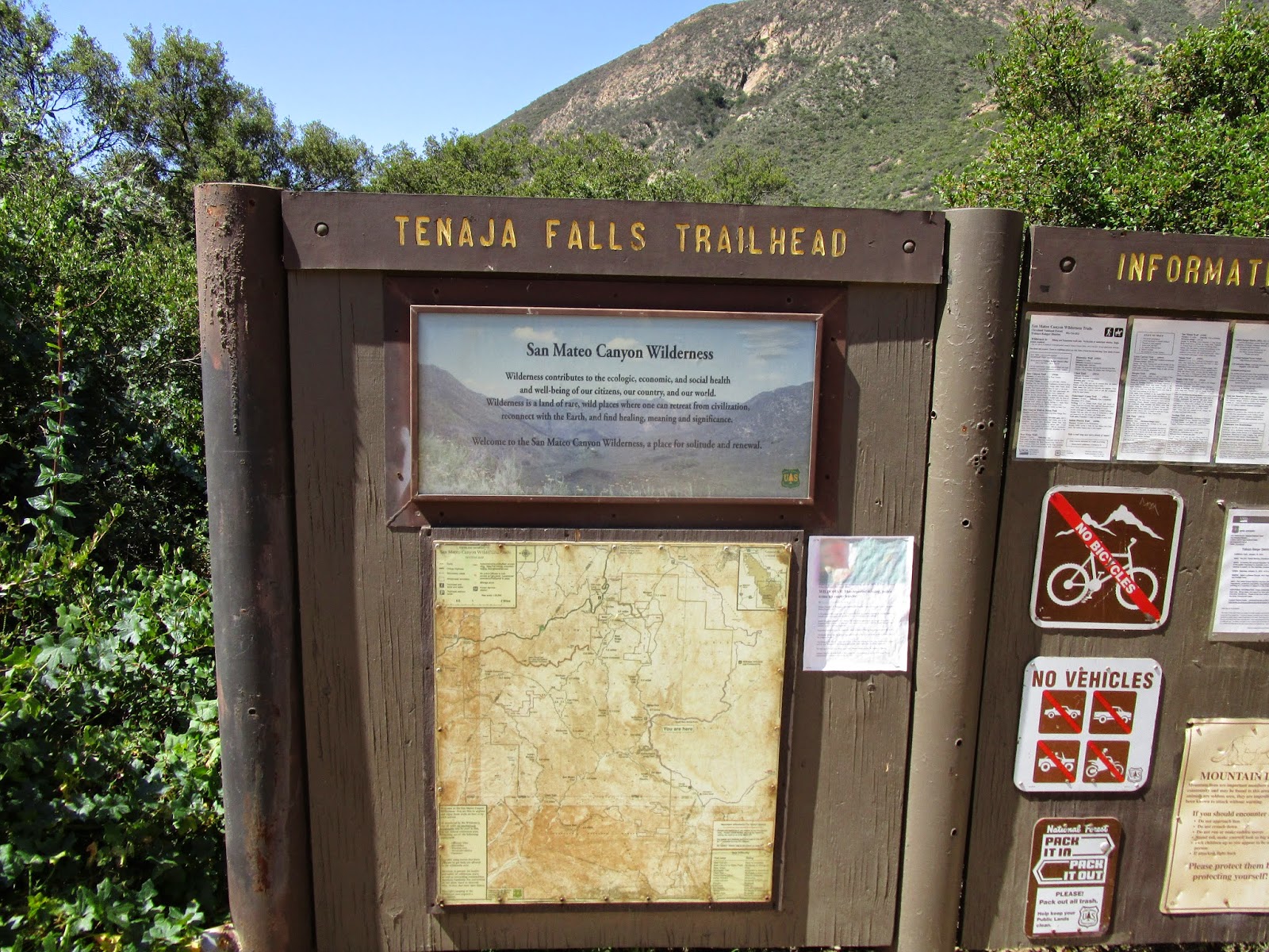 Iron Hiker: Tenaja Falls