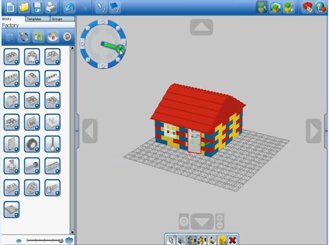 Sanguinaria Marilú: Lego Digital Designer.