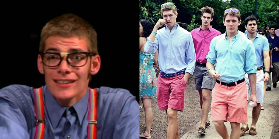 Style evolution of fraternity boys - Oby Grace