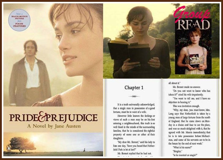 Summer Group Reading: Pride and Prejudice by Jane Austen